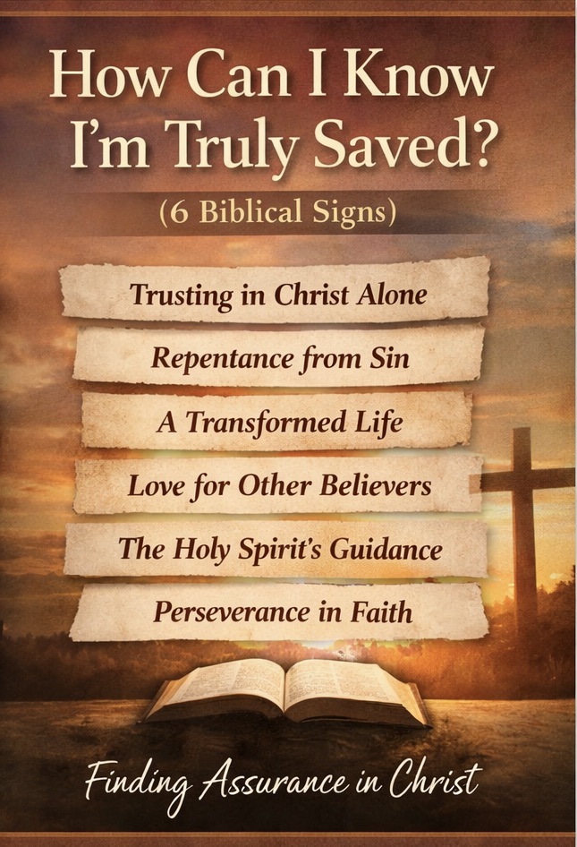 How Can I know I’m Truly Saved? 6 Biblical Signs of Genuine Salvation ...